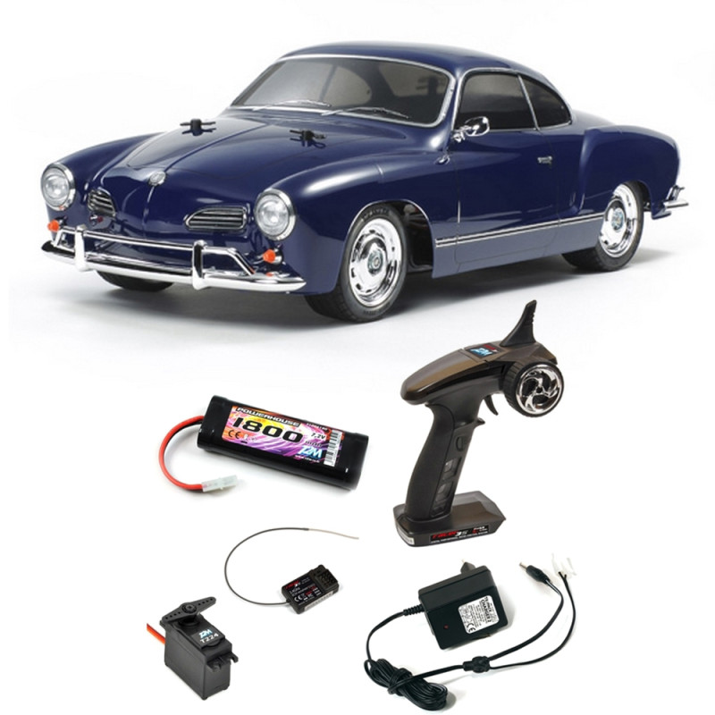 Pack Volkswagen Karmann Ghia M06 2WD Electrique-1/10-TAMIYA 58677 PCK