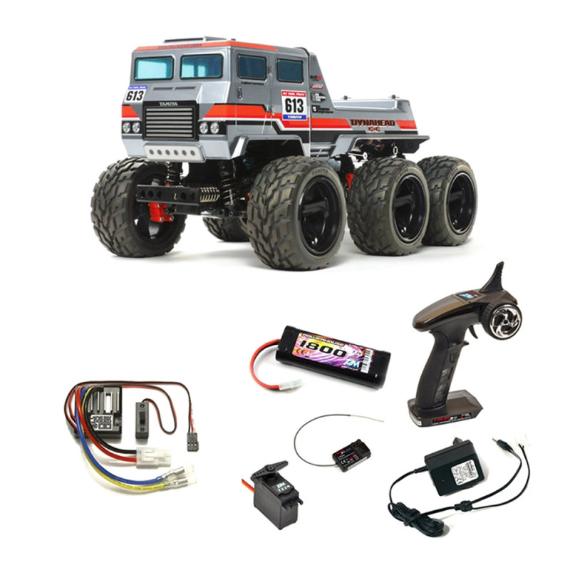 Pack Dynahead G6-01TR 6WD Kit - TAMIYA 58660PCK - 1/18