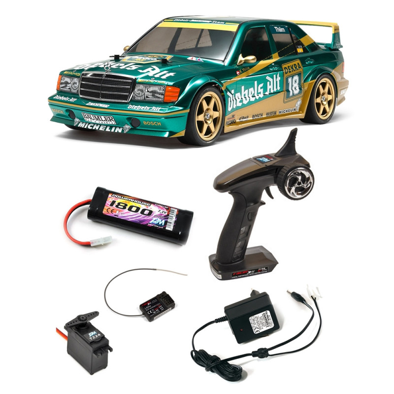 Mercedes 190 E 2.5-16 EVO II ZAKSPEED TT01E Kit - TAMIYA 58638PCK - 1/10