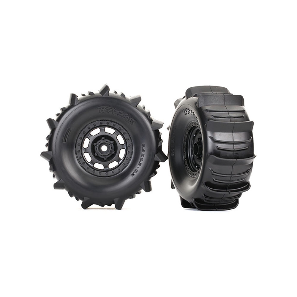 Roues Pneus Paddle UDR (x2) - TRAXXAS 8475