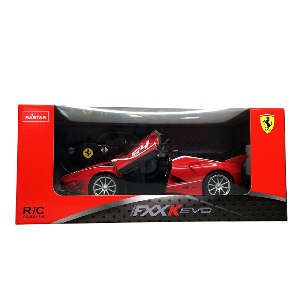 Ferrari FXX K Evo, Rouge RTR - RASTAR RS79200 - 1/14