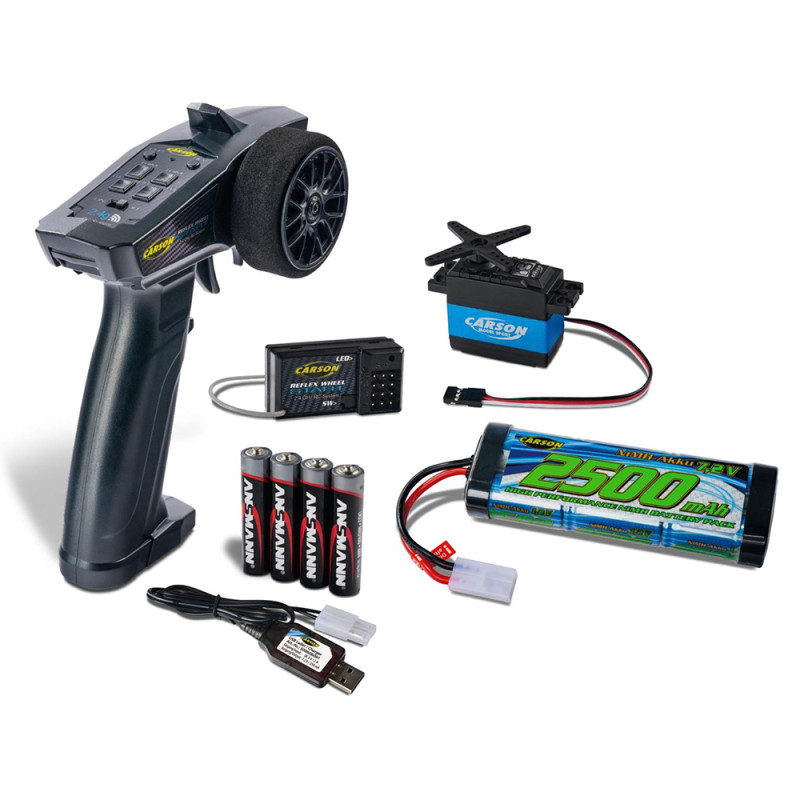 KIT Radio 3 voies Reflex Start Electric Set - CARSON 500500099 - 1/10